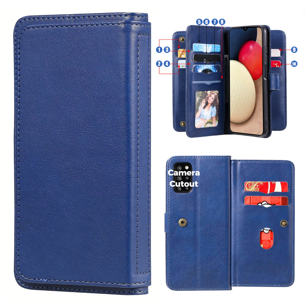 Samsung Galaxy A23 Case Multiple Cards Navy – Aimstech